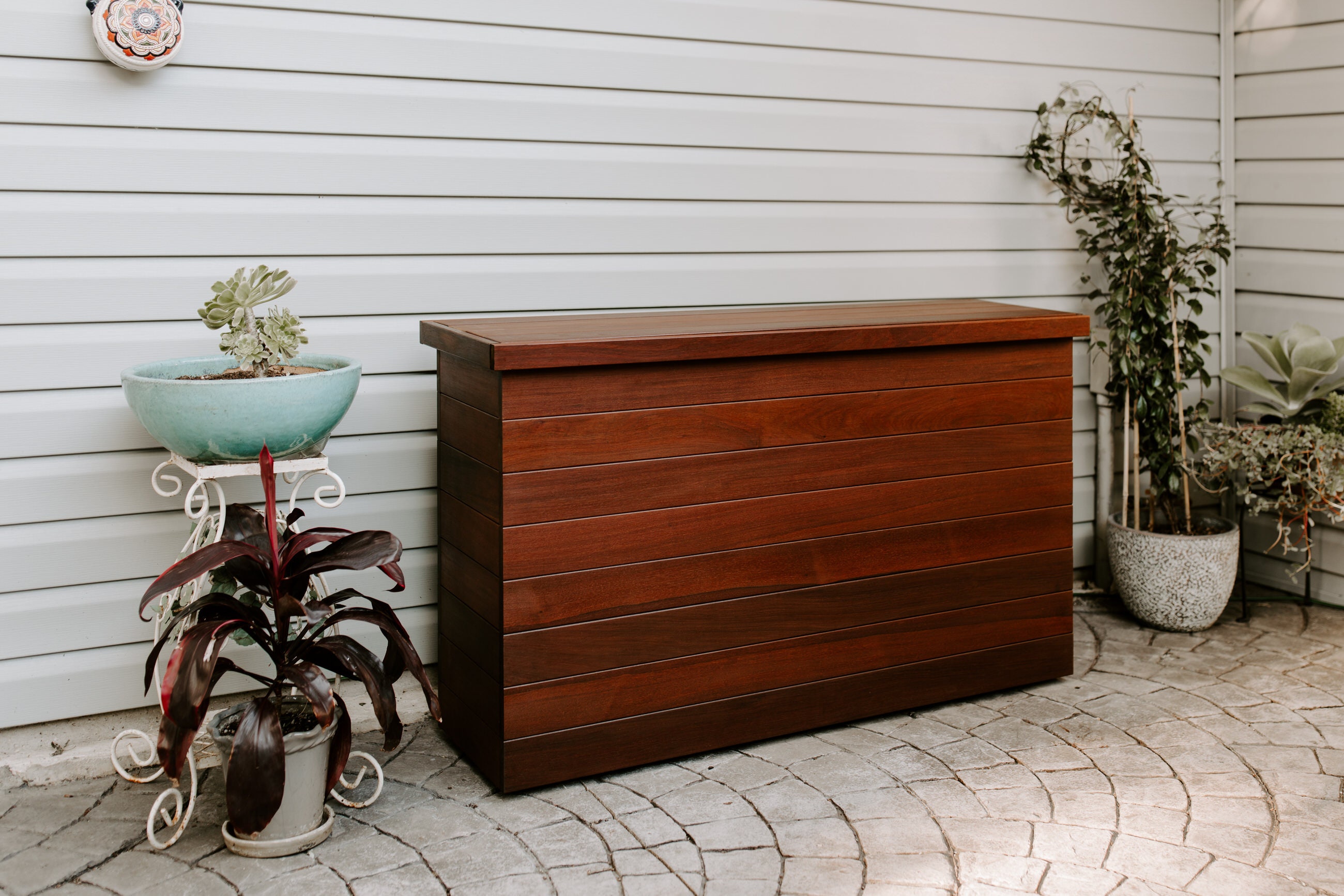 Outdoor Hidden TV Lift Cabinet Brazilian Walnut Ipe Hardwood - Etsy Outdoor Hidden TV Lift Cabinet Brazilian Walnut Ipe Hardwood - Etsy