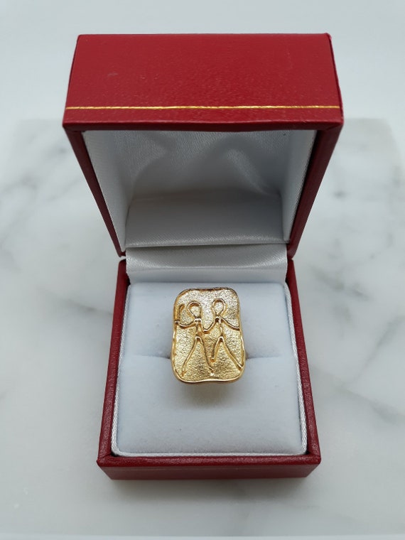 Stick Figure Pipe Rock Art Pictograph Pictogram South… - Gem