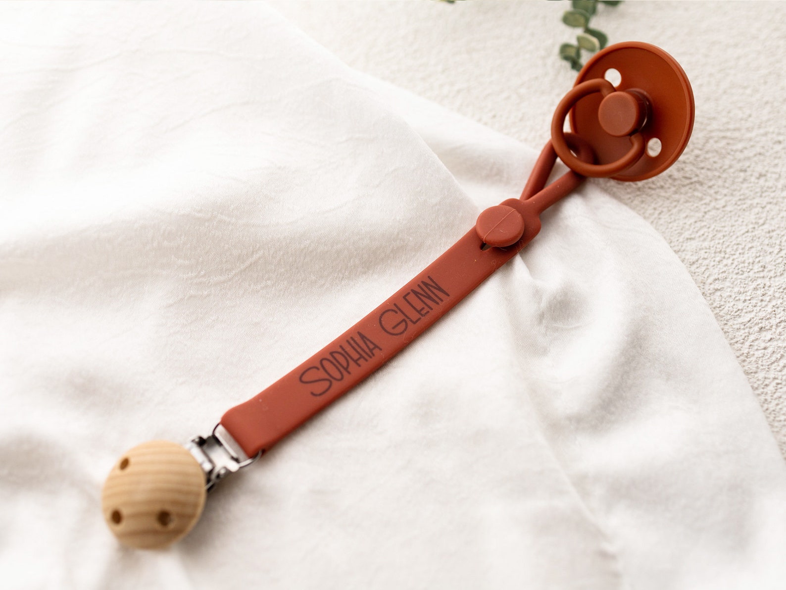 Personalized Pacifier Clip Name Pacifier Holder - Etsy