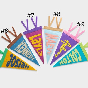 Personalized Name Pennant for Nursery Room Decor Baby Shower - Etsy