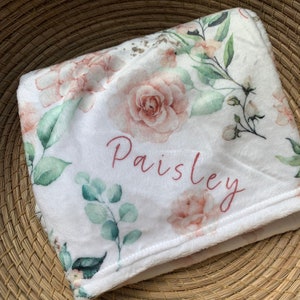 Personalized Baby Blanket Free Shipping Custom Baby Blanket | Etsy