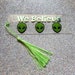 Outer Space Alien Bookmark | Holographic Bookmark - Etsy