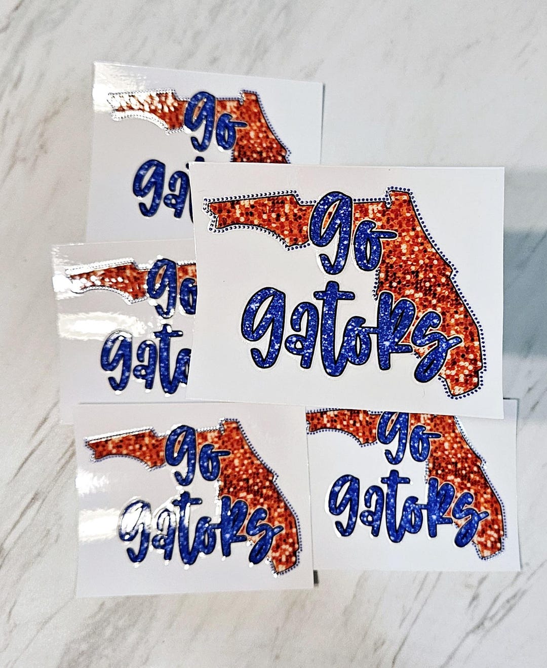 Go Gators Florida Faux Glitter Sticker - Etsy