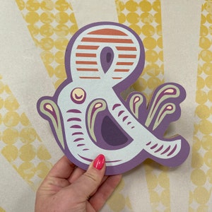 Colourful Circus Letter - Etsy