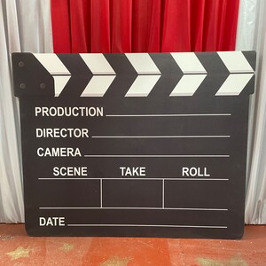 Oversized Clapperboard Sign - Etsy UK