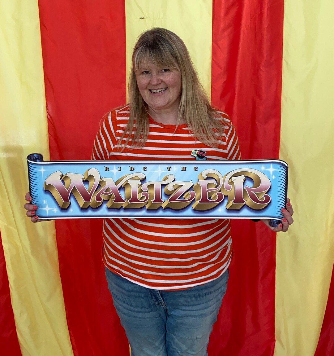 Fairground Waltzer Sign - Etsy UK