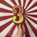 Traditional Wooden Circus Numbers - Etsy UK