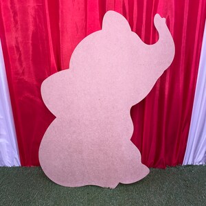 Baby Elephant Wooden Prop - Etsy