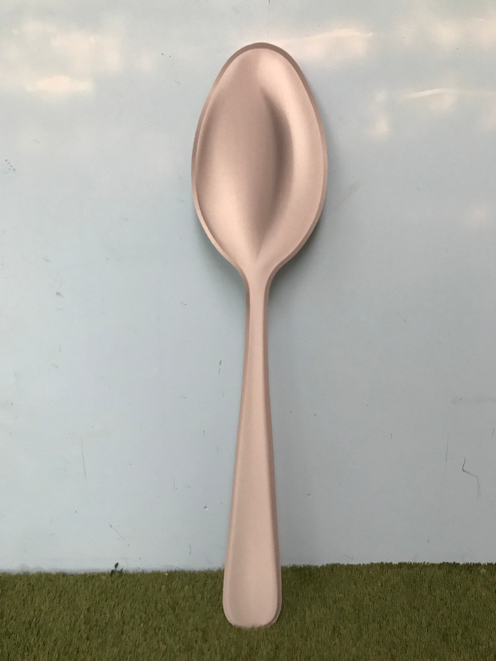 Giant 2D Wood Metal Look Silver Spoon Tea Party Shop Cafe - Etsy