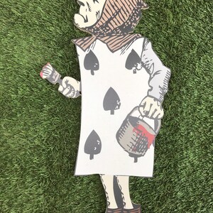 Alice in Wonderland Character Playing Card Prop - Etsy