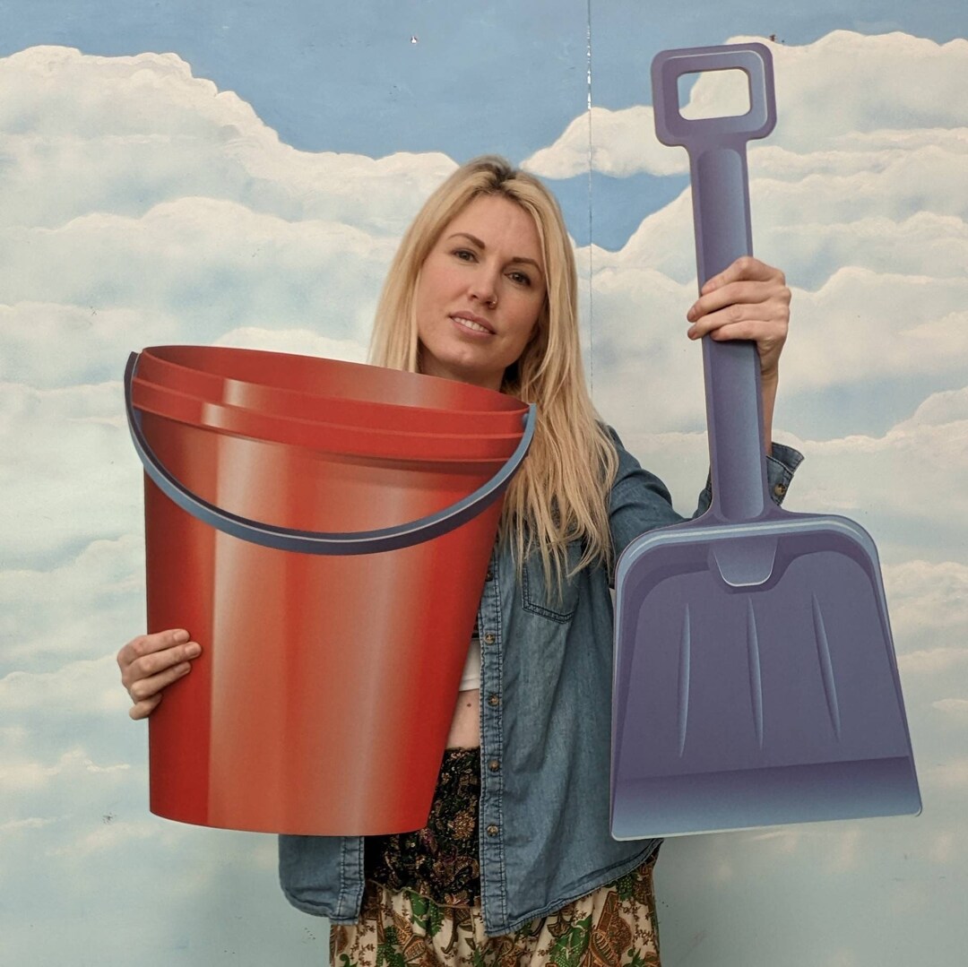 Giant Bucket and Spade Prop - Etsy UK