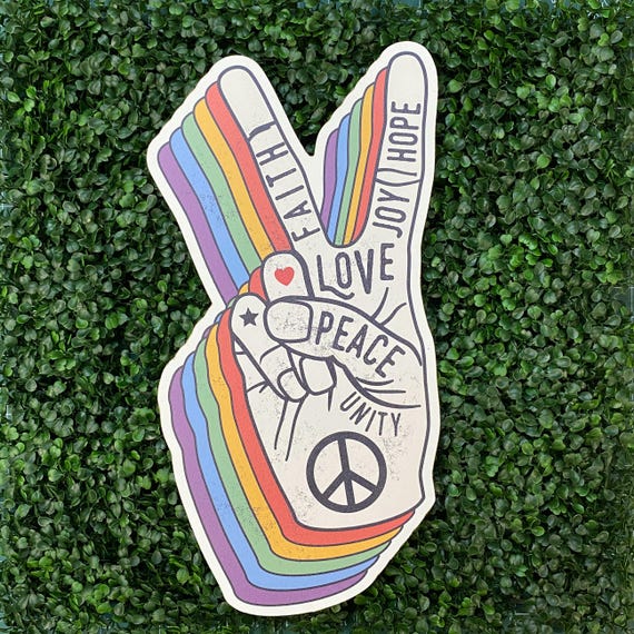Peace And Love Hand Sign