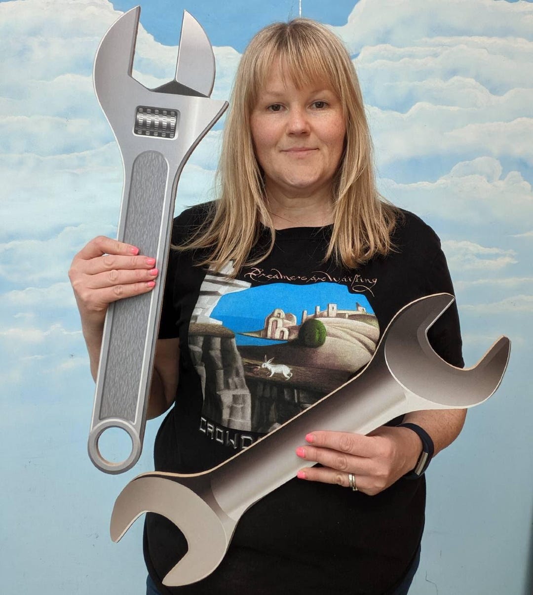 Giant Spanner Prop - Etsy