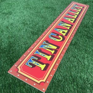 Tin Can Alley Sign - Etsy UK