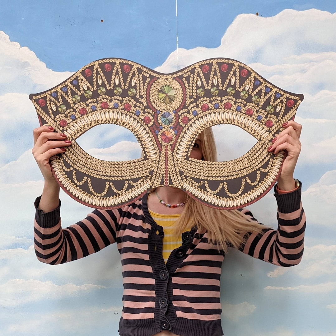 Giant Masquerade Mask Prop - Etsy