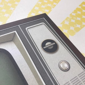 Retro TV Screen 2D Prop - Etsy