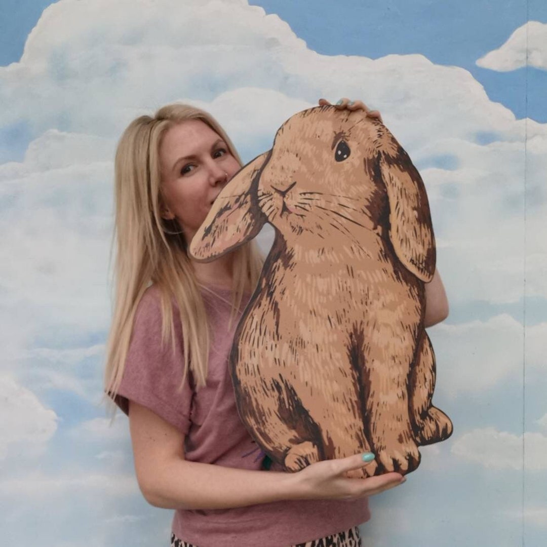 Brown Rabbit Prop - Etsy