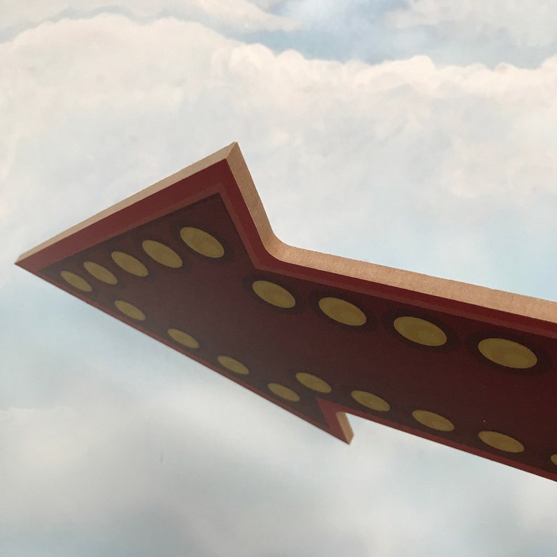 Giant Circus Fun Fair Fairground Arrow Sign MDF Wood Wedding - Etsy
