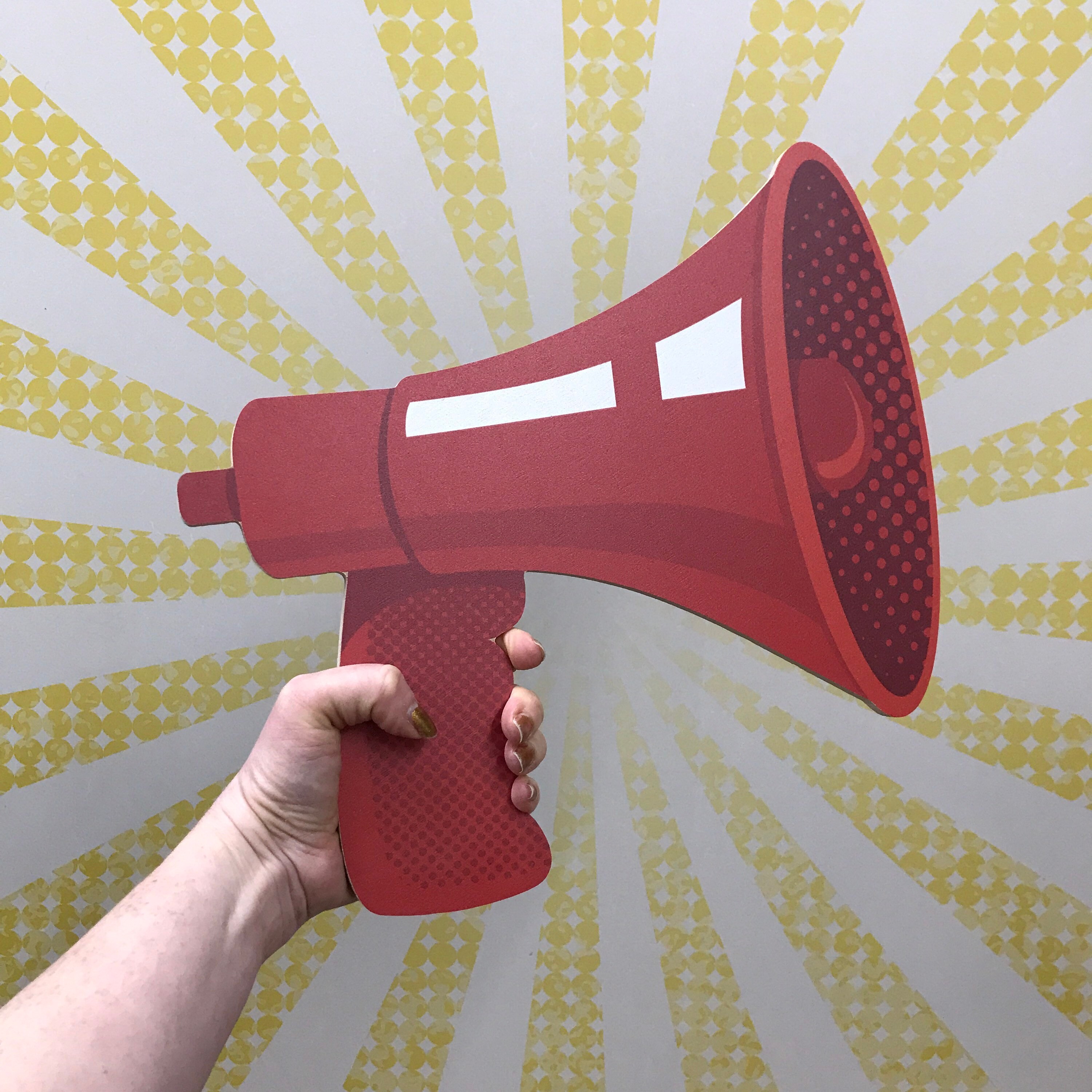 2d Megaphone Clipart
