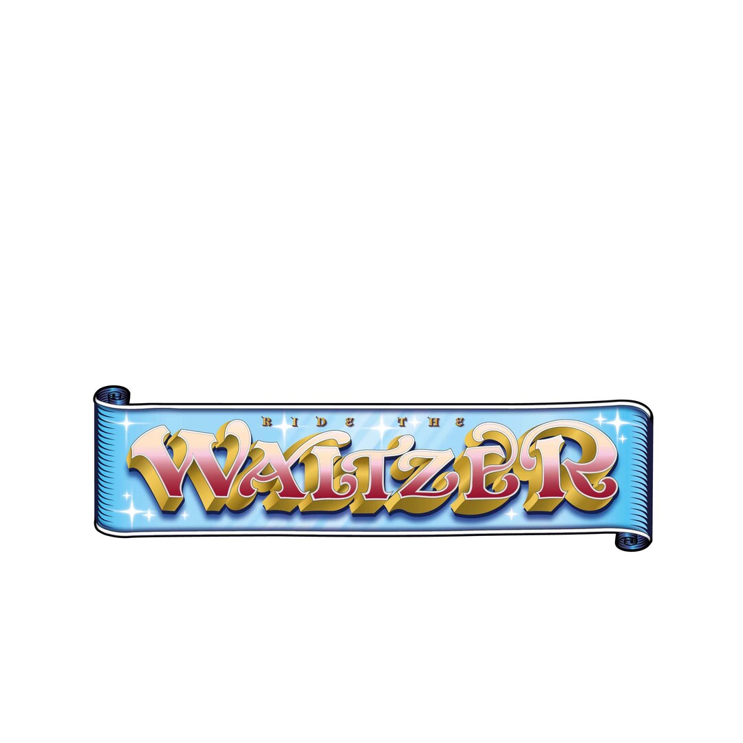 Waltzer Funfair Wooden MDF Circus Sign Traditional Style - Etsy