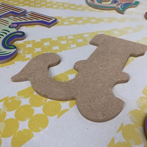 Colourful Circus Letter - Etsy