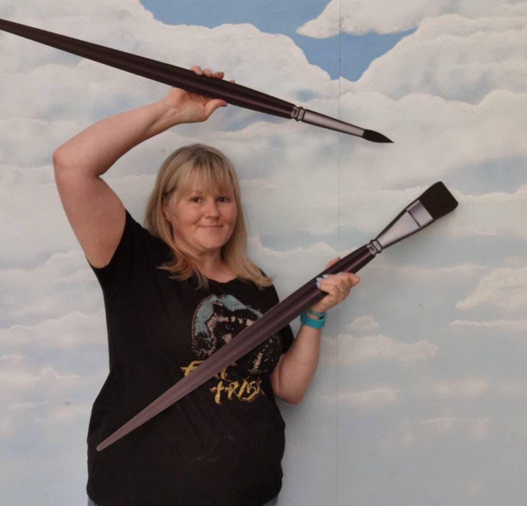 Giant 2D Paint Brush - Etsy