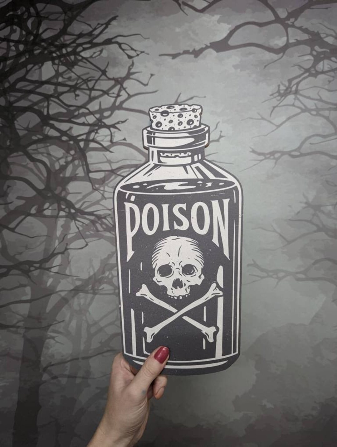Giant Poison Bottle Sign - Etsy