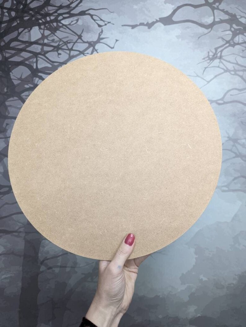 Large Moon Prop 2D Wooden MDF Wall Art Bedroom Celestial Luna - Etsy