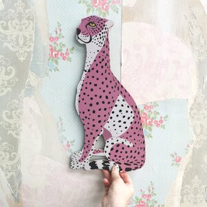 Pink or Yellow Cheetah Decoration - Etsy