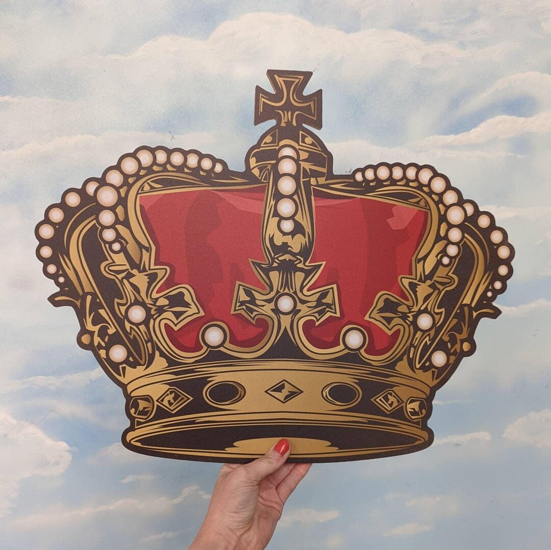 Oversized Crown Prop - Etsy