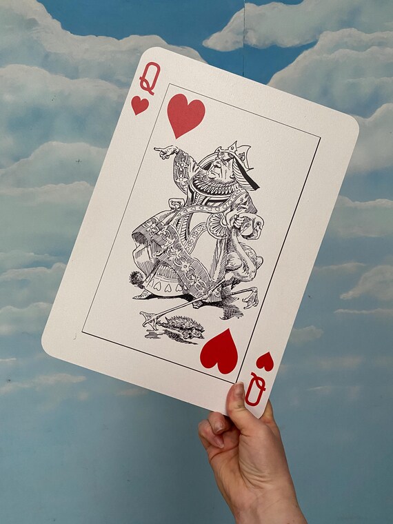 Alice In Wonderland Playing Cards Queen