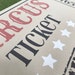Giant Circus Ticket - Etsy