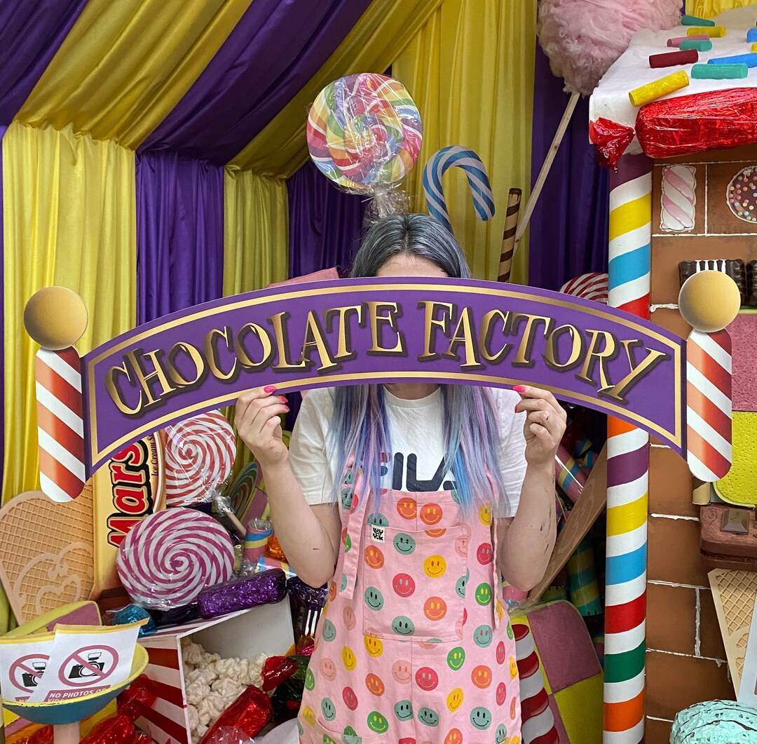 Chocolate Factory Sign - Etsy