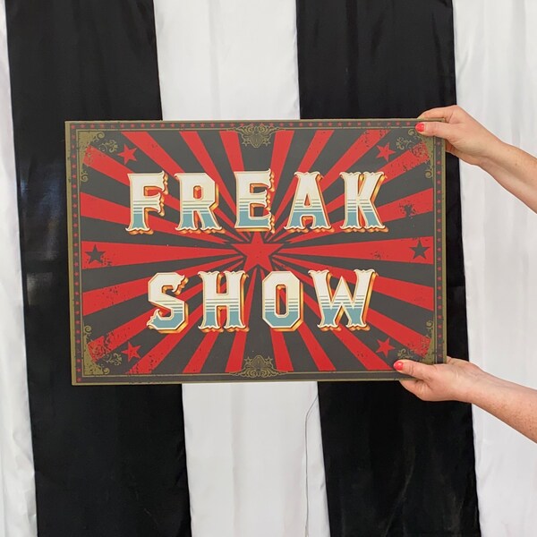 Freak Show - Etsy UK
