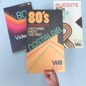 Oversized 80s VHS Prop - Etsy UK