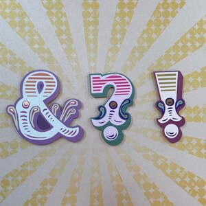 Colourful Circus Letter - Etsy