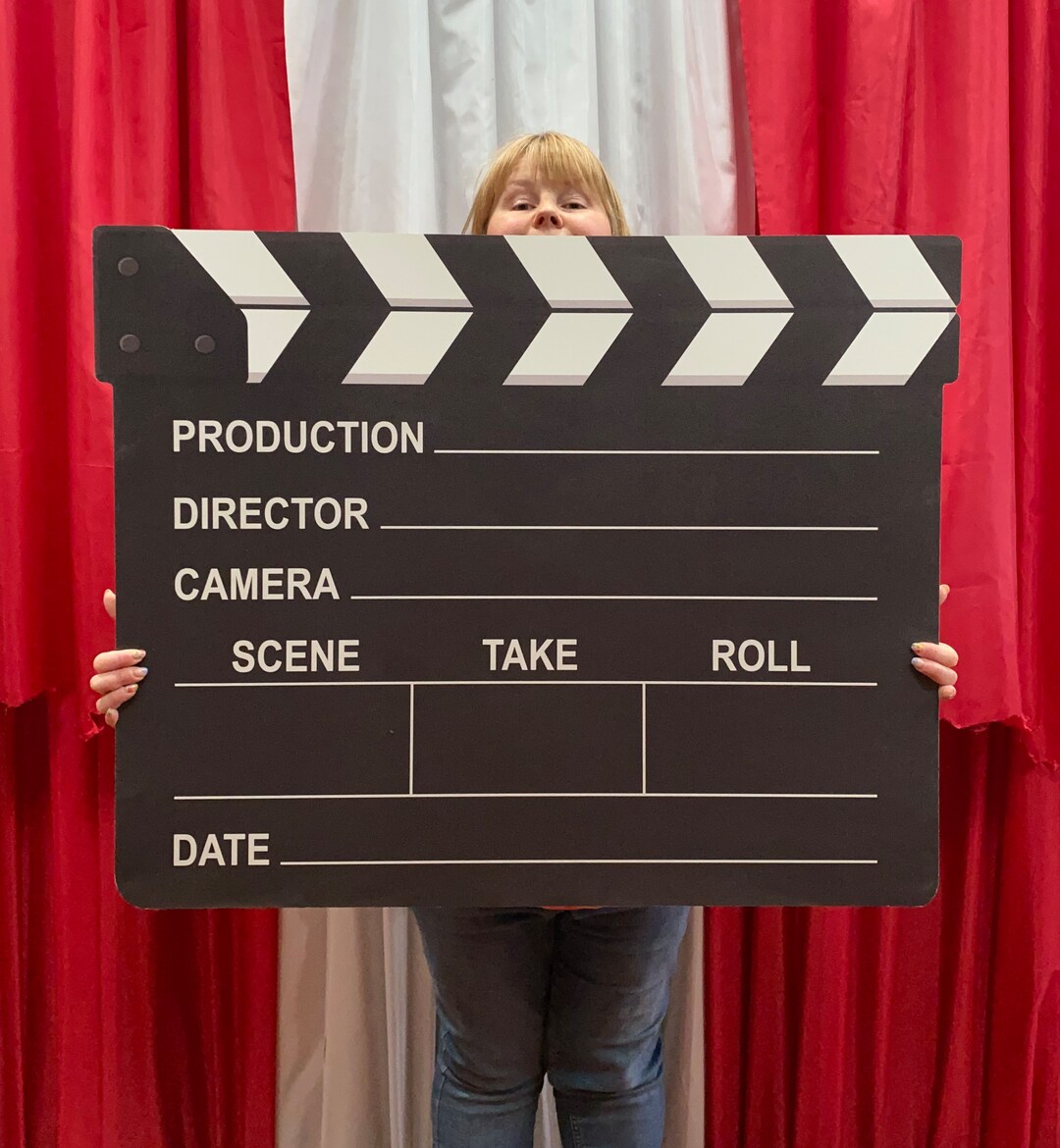 Oversized Clapperboard Sign - Etsy UK