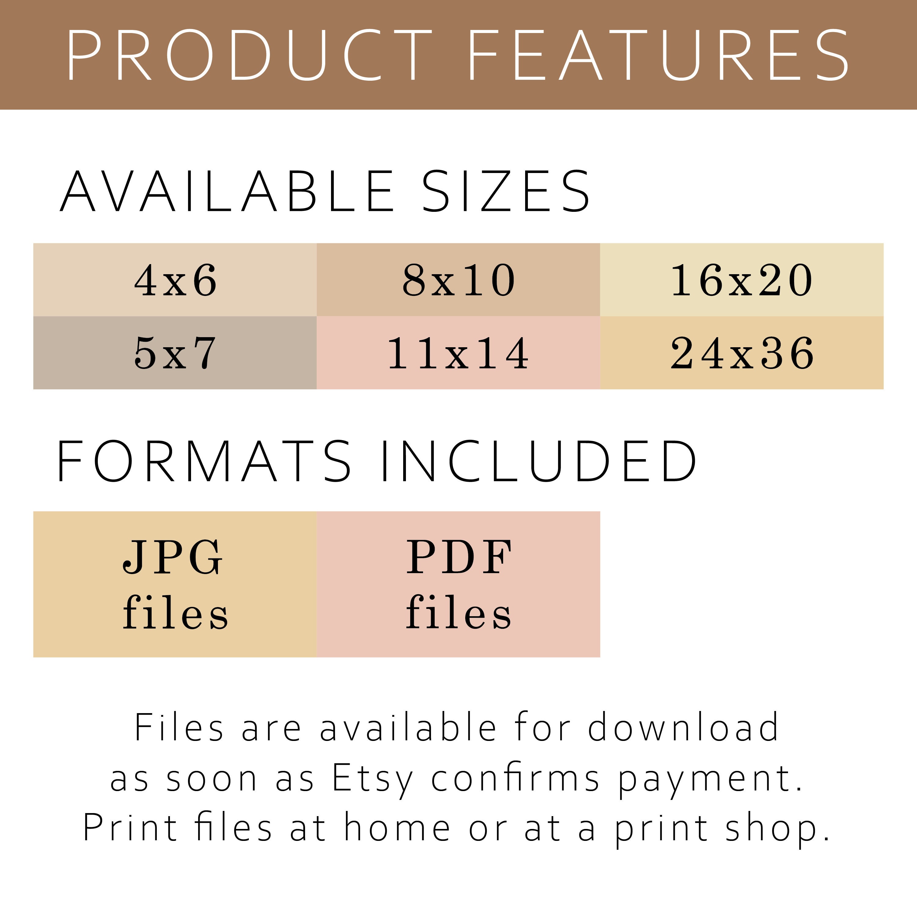 Neutral Rainbow Print Boho Rainbow Print Rainbow Printable | Etsy