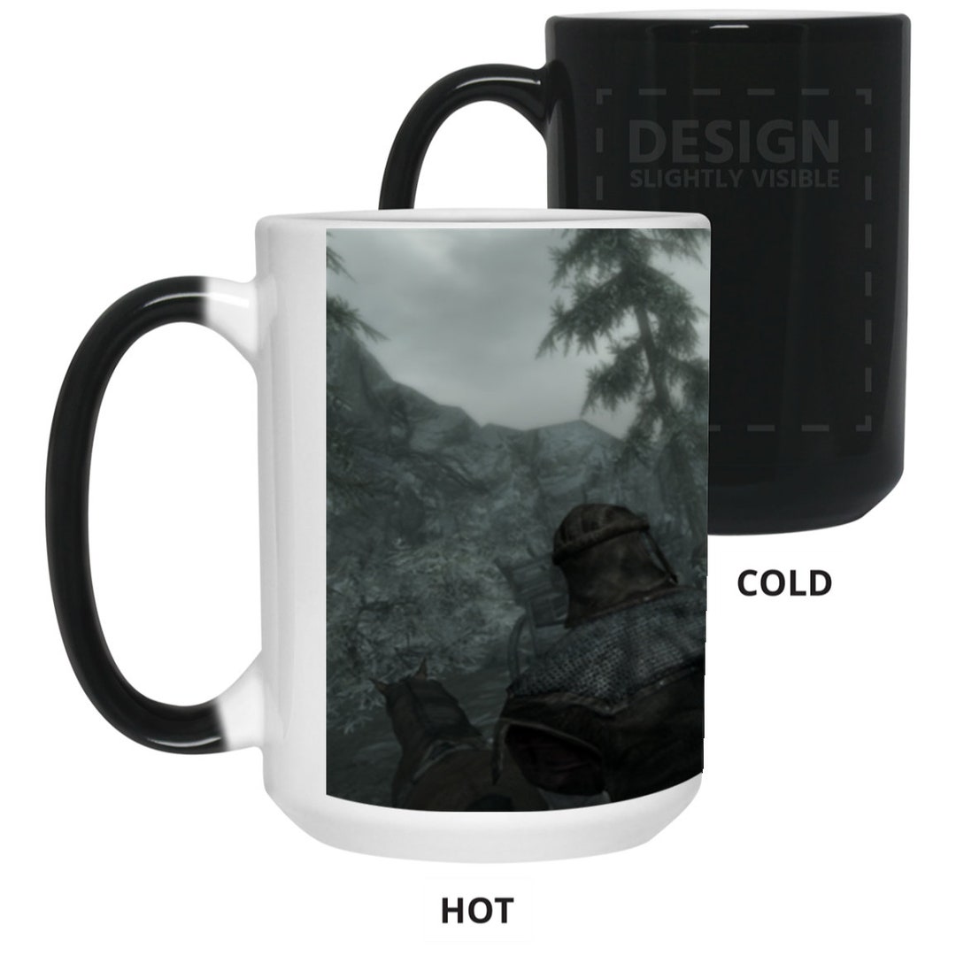 Skyrim You're Finally Awake 21550 15 Oz. Color Changing Magic Mug - Etsy