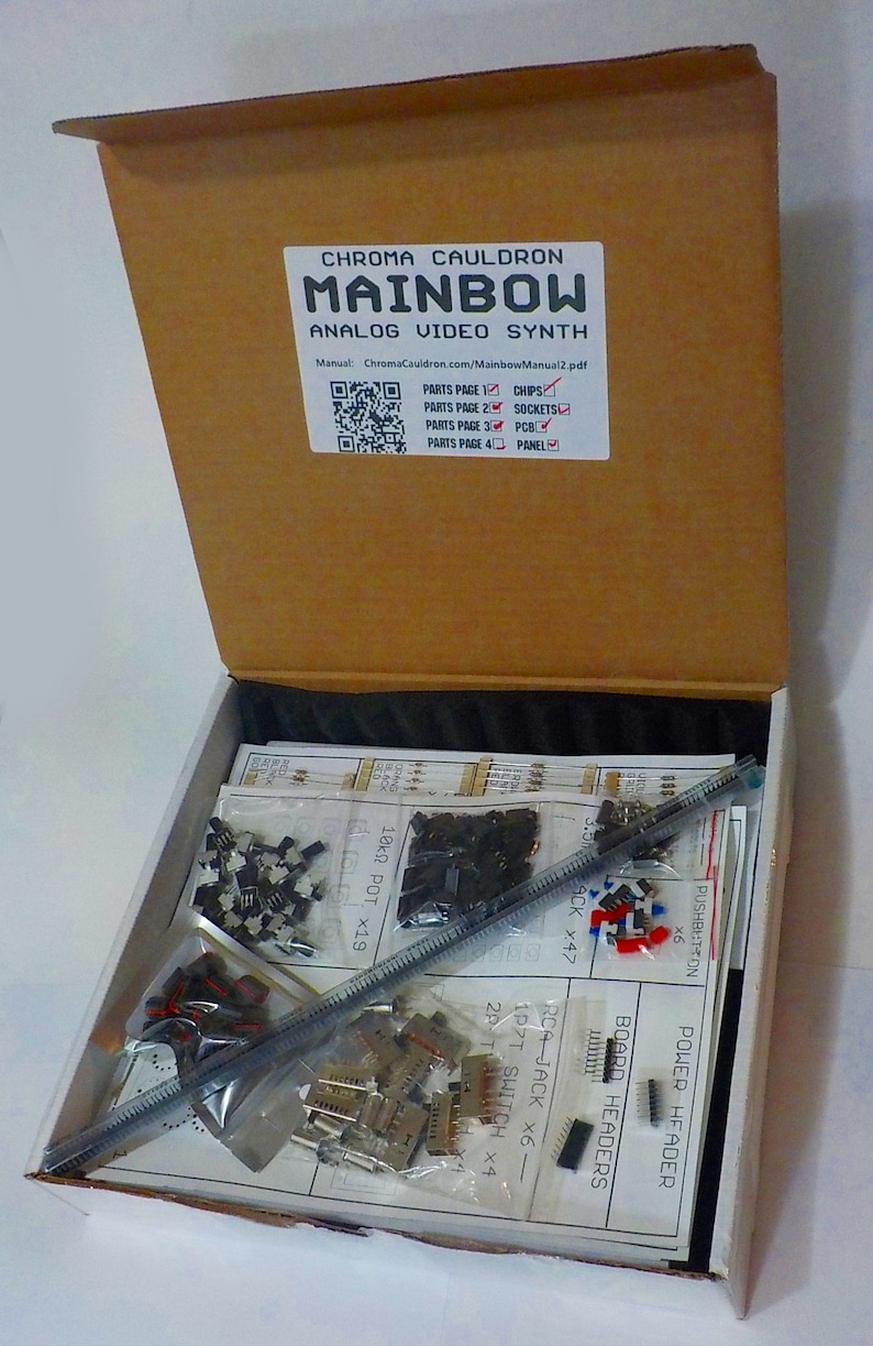 Mainbow Analog Video Synth. Eurorack Module. - Etsy