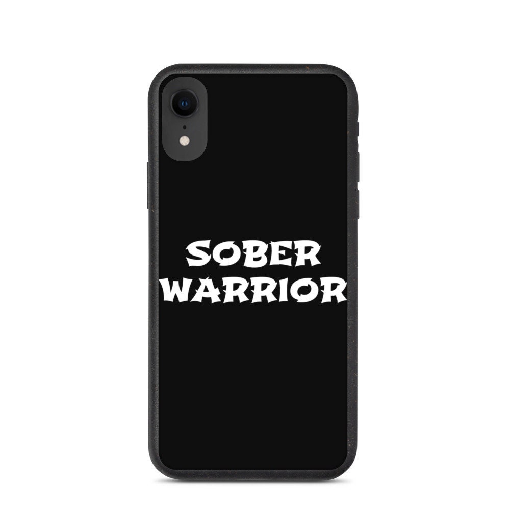 SOBER WARRIOR iPhone Case, Sober Gift, Recovery Gift, Sobriety ...