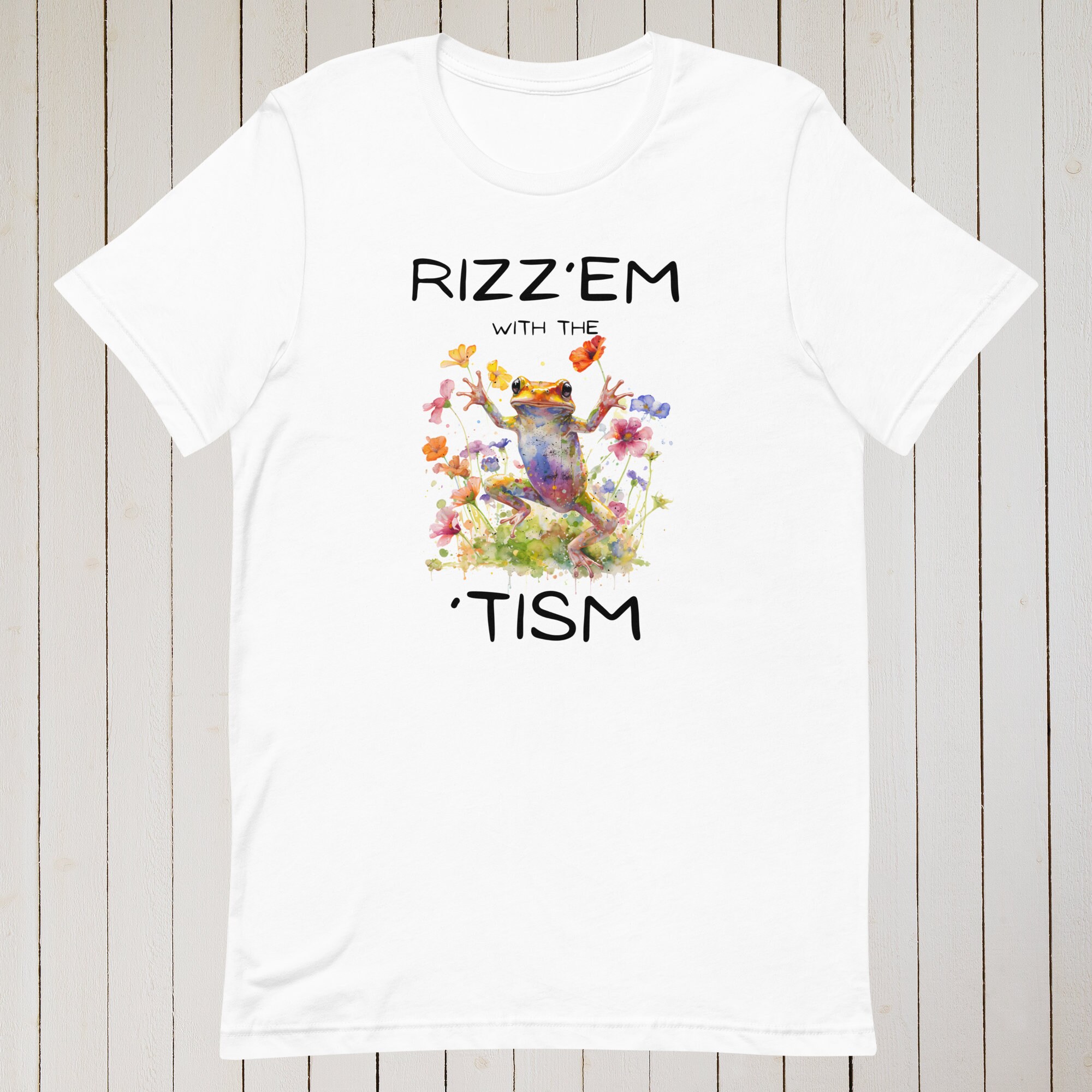Rizz Em With the Tism Unisex Shirt Autism Pride Tshirt Autistic Shirt ...