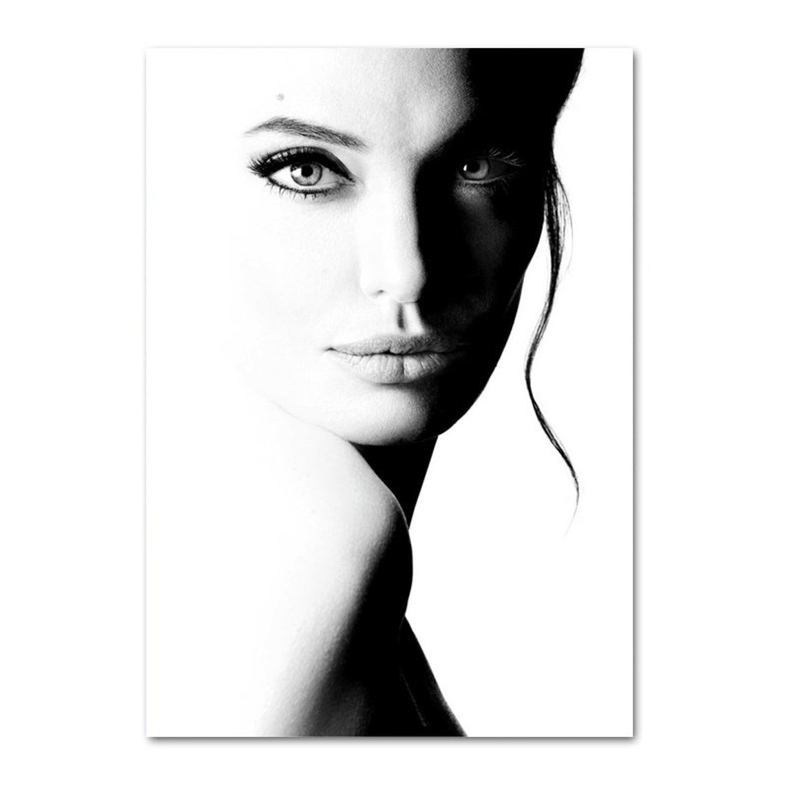 Angelina Jolie Canvas Poster Art Wall Pictures Home Decor No Etsy