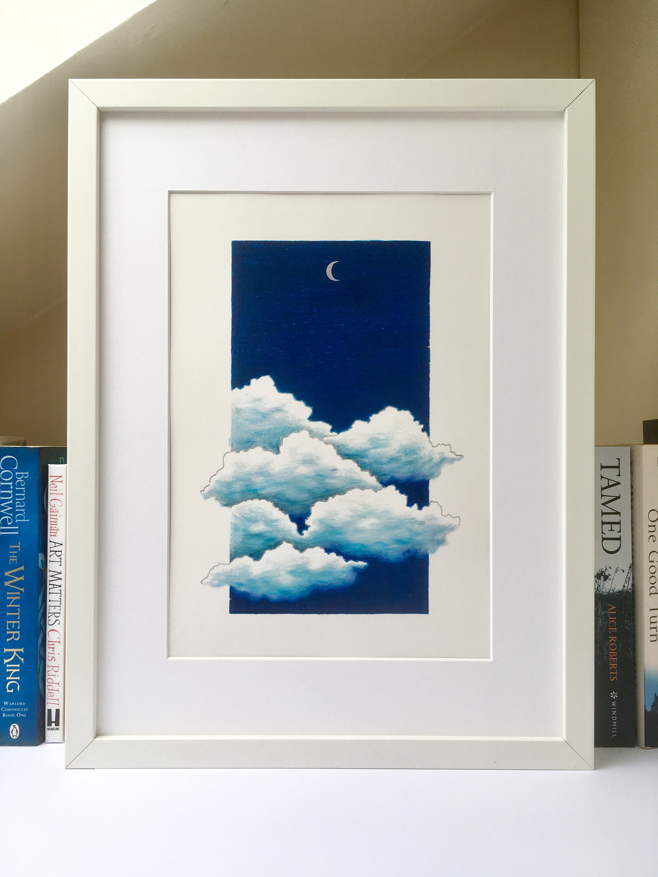 Every Cloud Has a Silver Lining Print of Original Drawing - Etsy UK