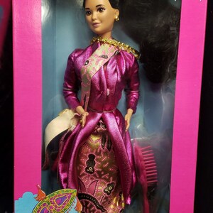 Barbie Doll Malaysian Barbie 1990 mattel Dolls of the World Collection ...