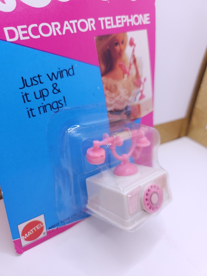 Barbie Action Accents Decorator Telephone Mattel 1989 - Etsy