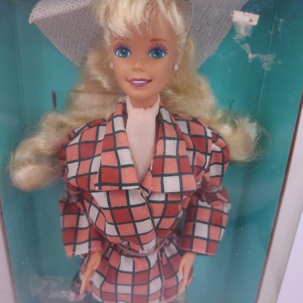 Barbie Plaid Dress - Etsy