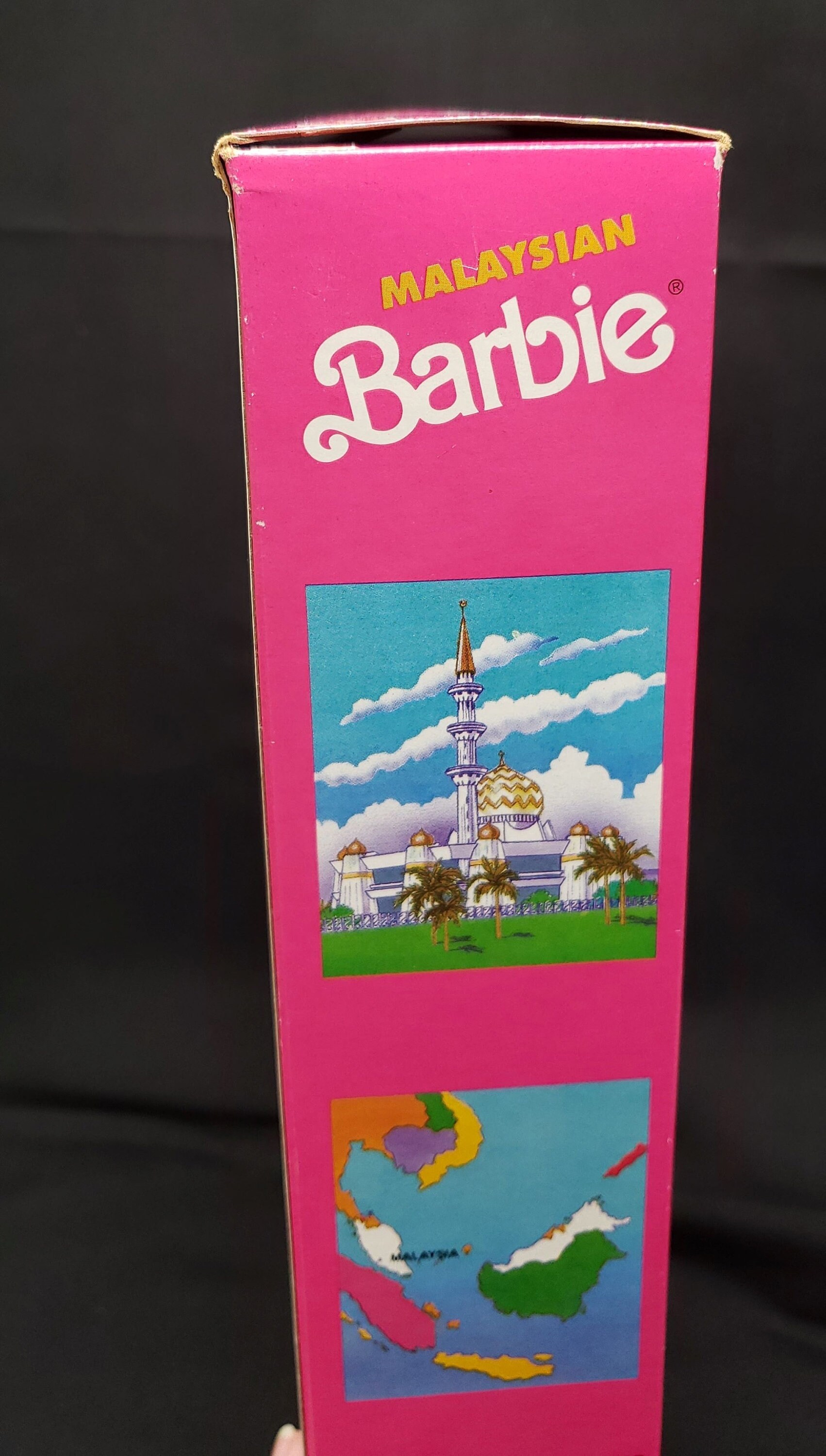 Barbie Doll Malaysian Barbie 1990 mattel Dolls of the World Collection ...