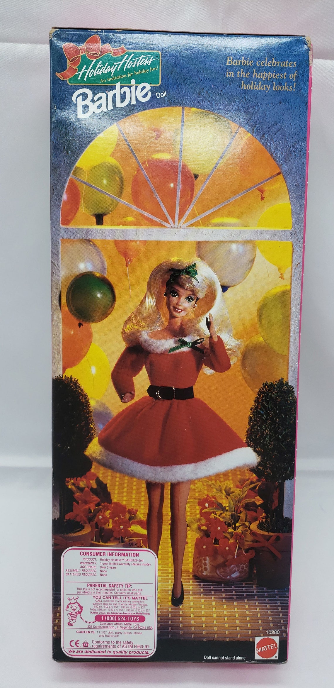 Barbie Doll Holiday Hostess Barbie 1992 mattel - Etsy