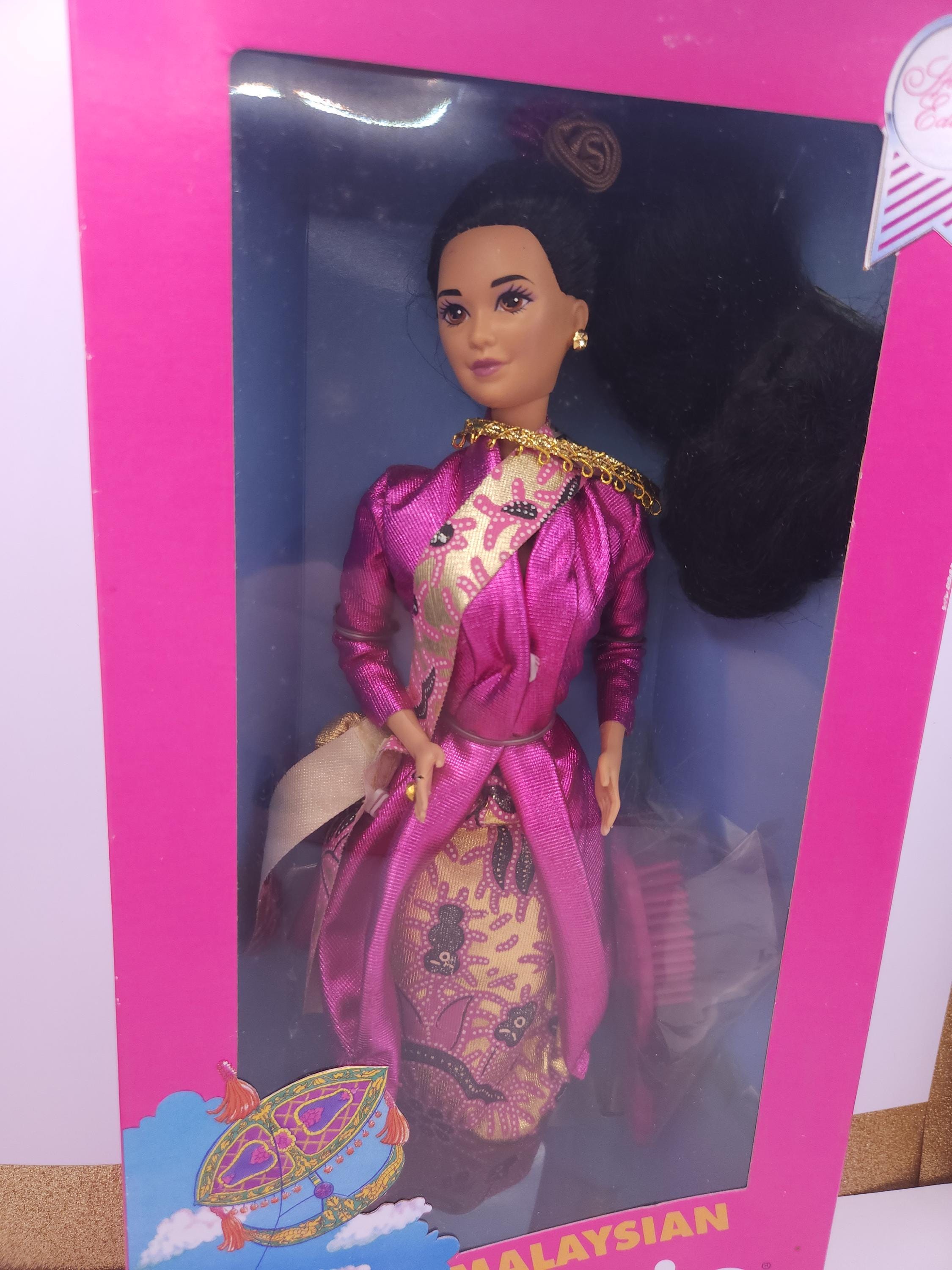 Barbie Doll - Malaysian Barbie 1990 (mattel) - Dolls of the World ...